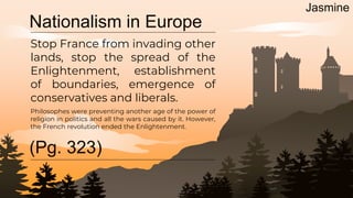 Nationalism in Europe.pptx ASFGFHBDFVHBVHBDX | PPTX