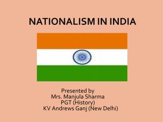 Nationalism In India | PPT