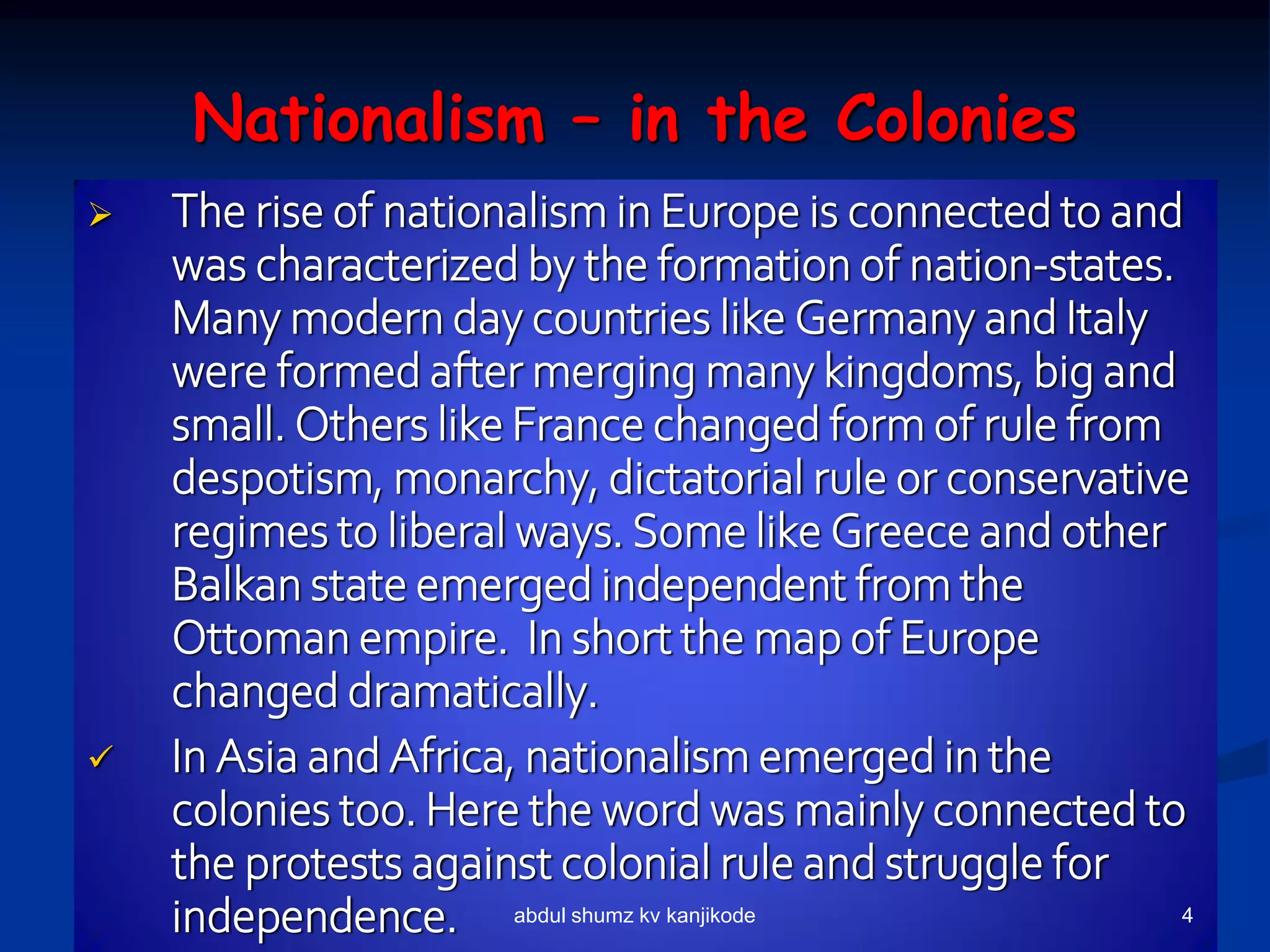 Nationalism in India, history lesson, class 10 cbse | PDF