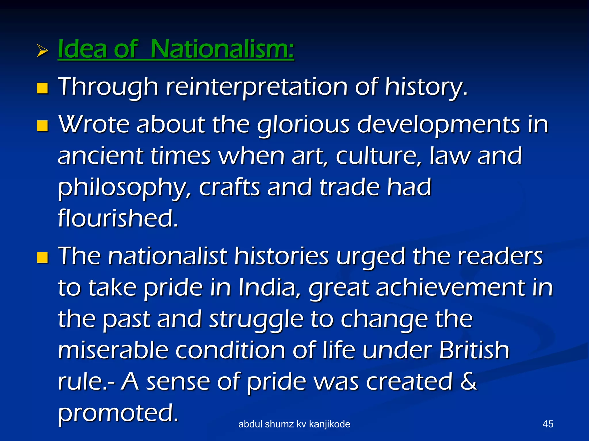 Nationalism in India, history lesson, class 10 cbse | PDF