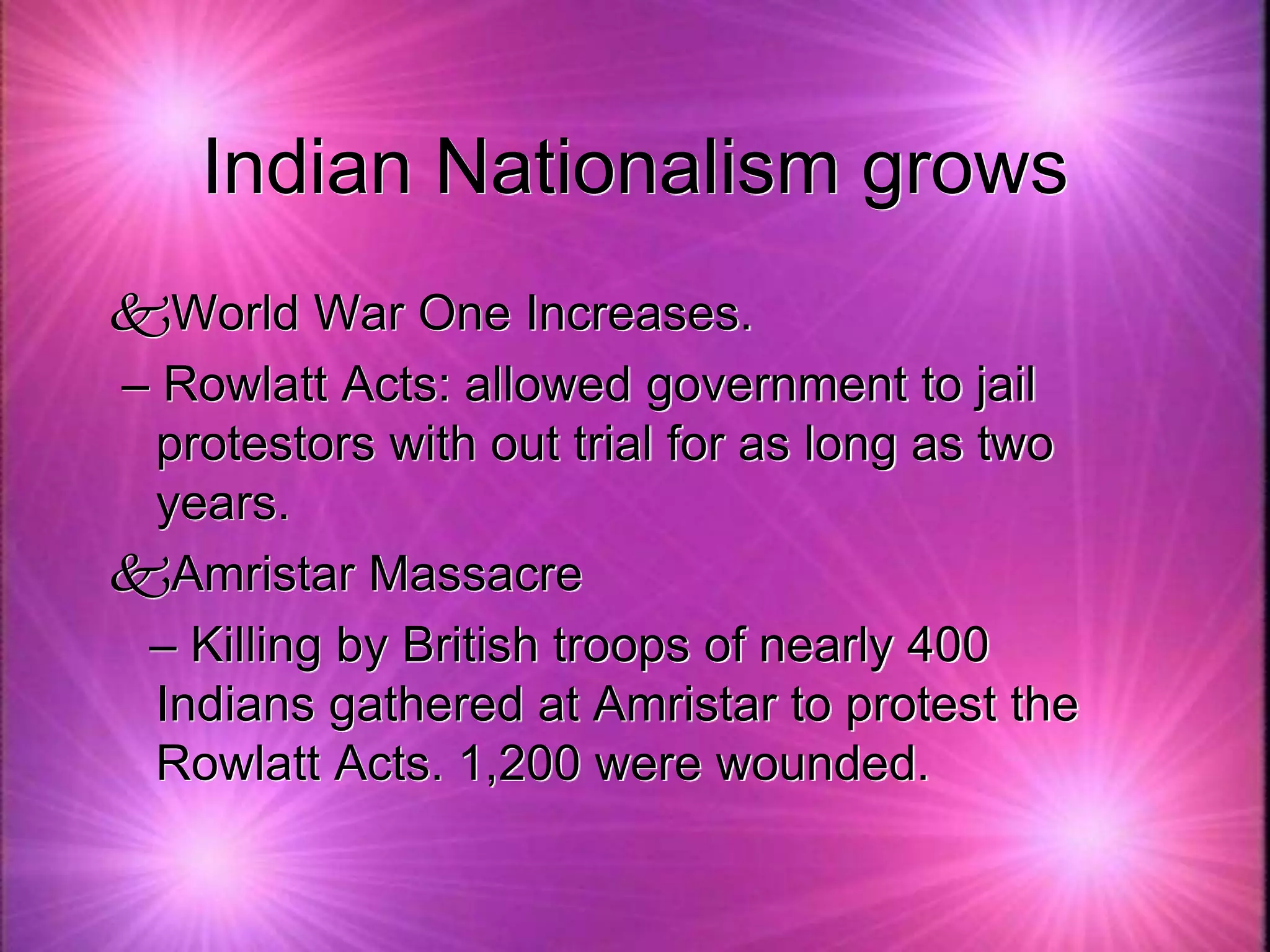 Nationalism in india | PPT
