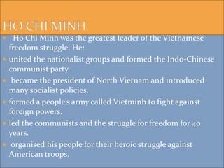 Nationalism in indo china | PPTX