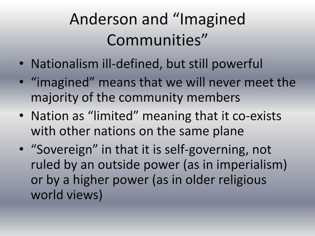 Nationalism notes | PPT