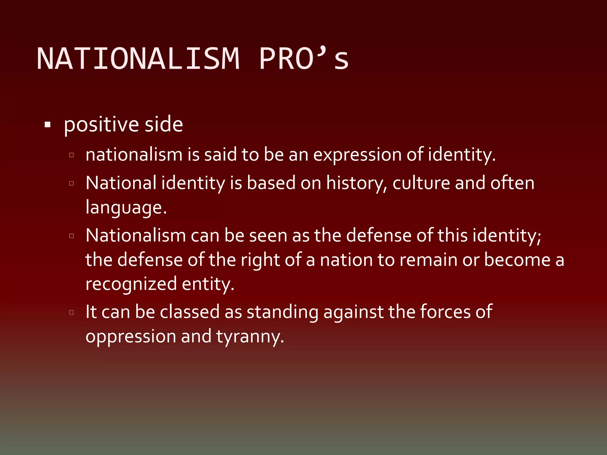 Nationalism powerpoint | PPT