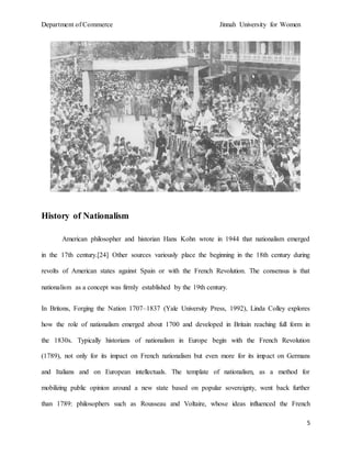 Nationalism Document | DOCX