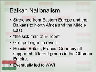 Nationalism triumphs in europe | PPTX