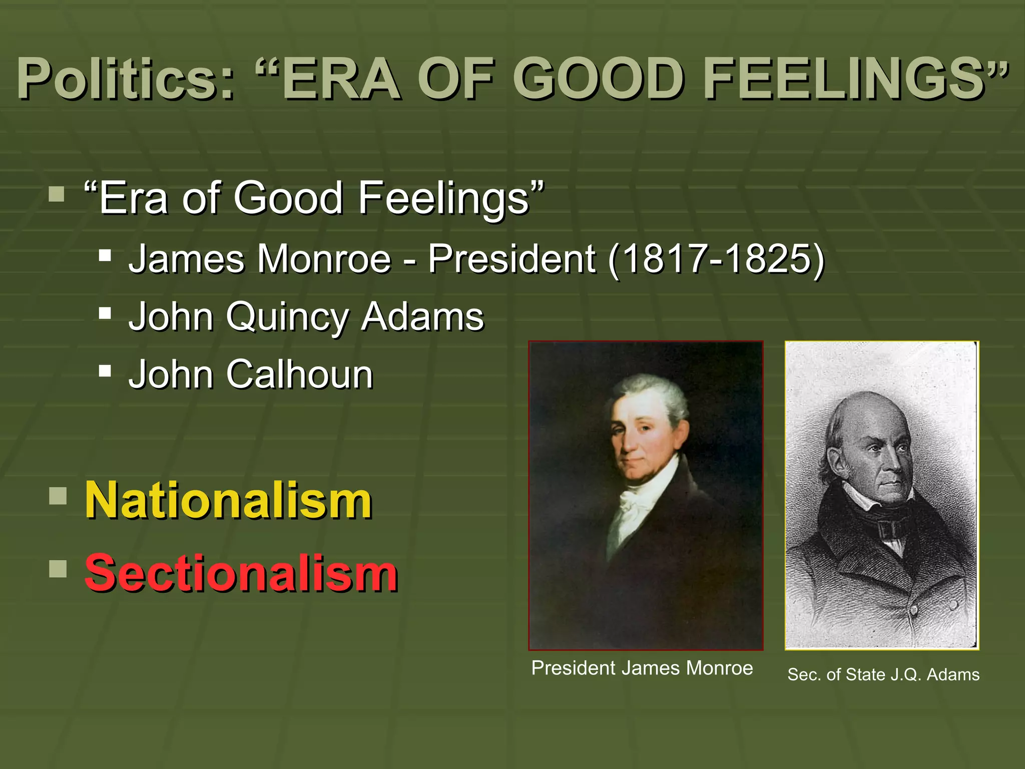 Nationalism vs sectionalism ppt | PPT