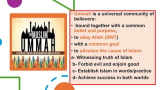Nationalism vs Ummah.pptx one nation vs one ummah | PPTX