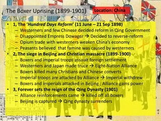 Nationalism -- Katipunan and the Boxer Rebellion | PPTX | Boxing | Sports