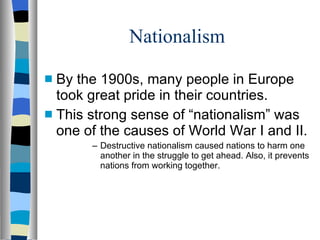 Nationalism ww iand ii | PPT