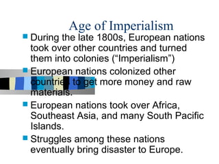 Nationalism ww iand ii | PPT