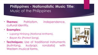 Nationalistic Music and Arts of the Philippines and.pptx