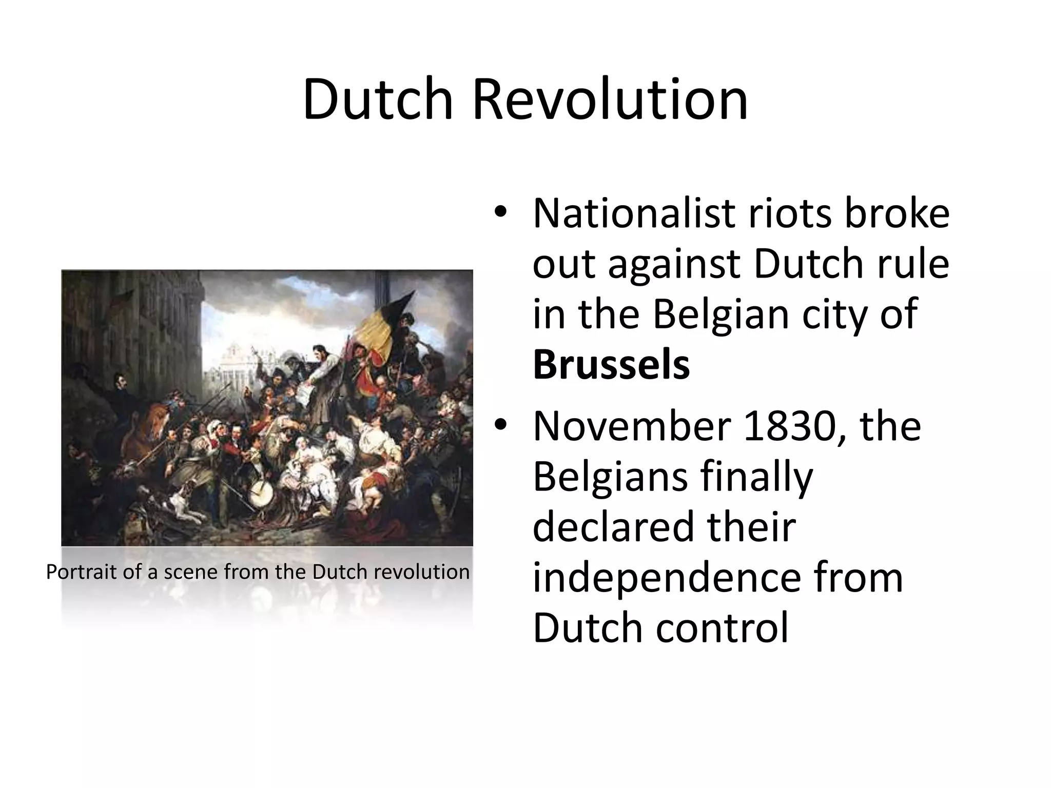 Nationalist revolutions sweep the west | PPTX