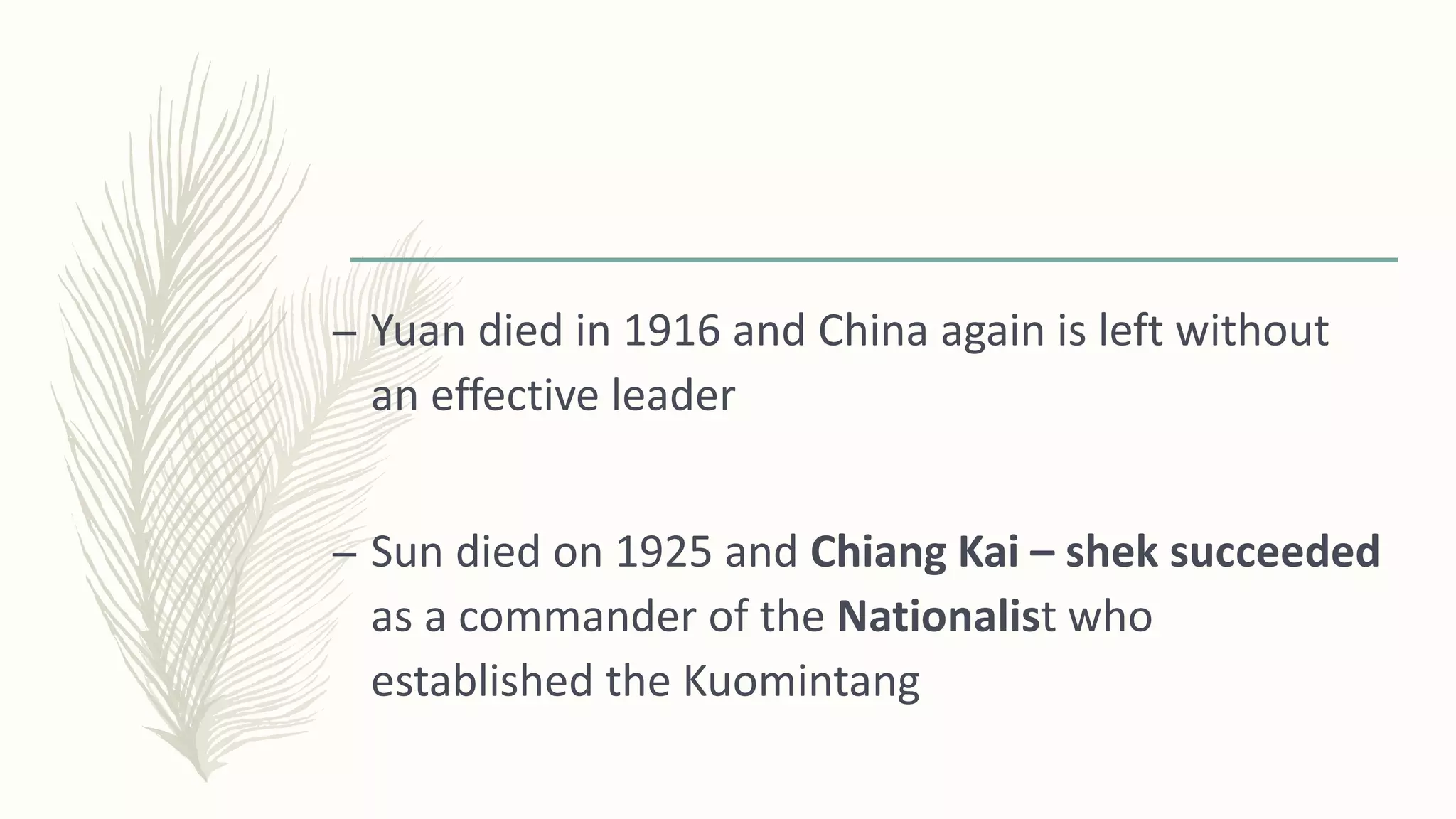 Nationalist struggles of east asian people | PPTX | Death, Injury, or ...