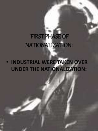 Nationalization act 1970 in PAKISTAN | PPTX