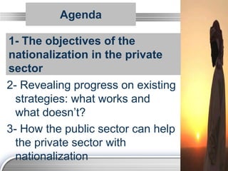 Nationalization at the Qatari Private Sector | PPT