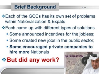 Nationalization at the Qatari Private Sector | PPT