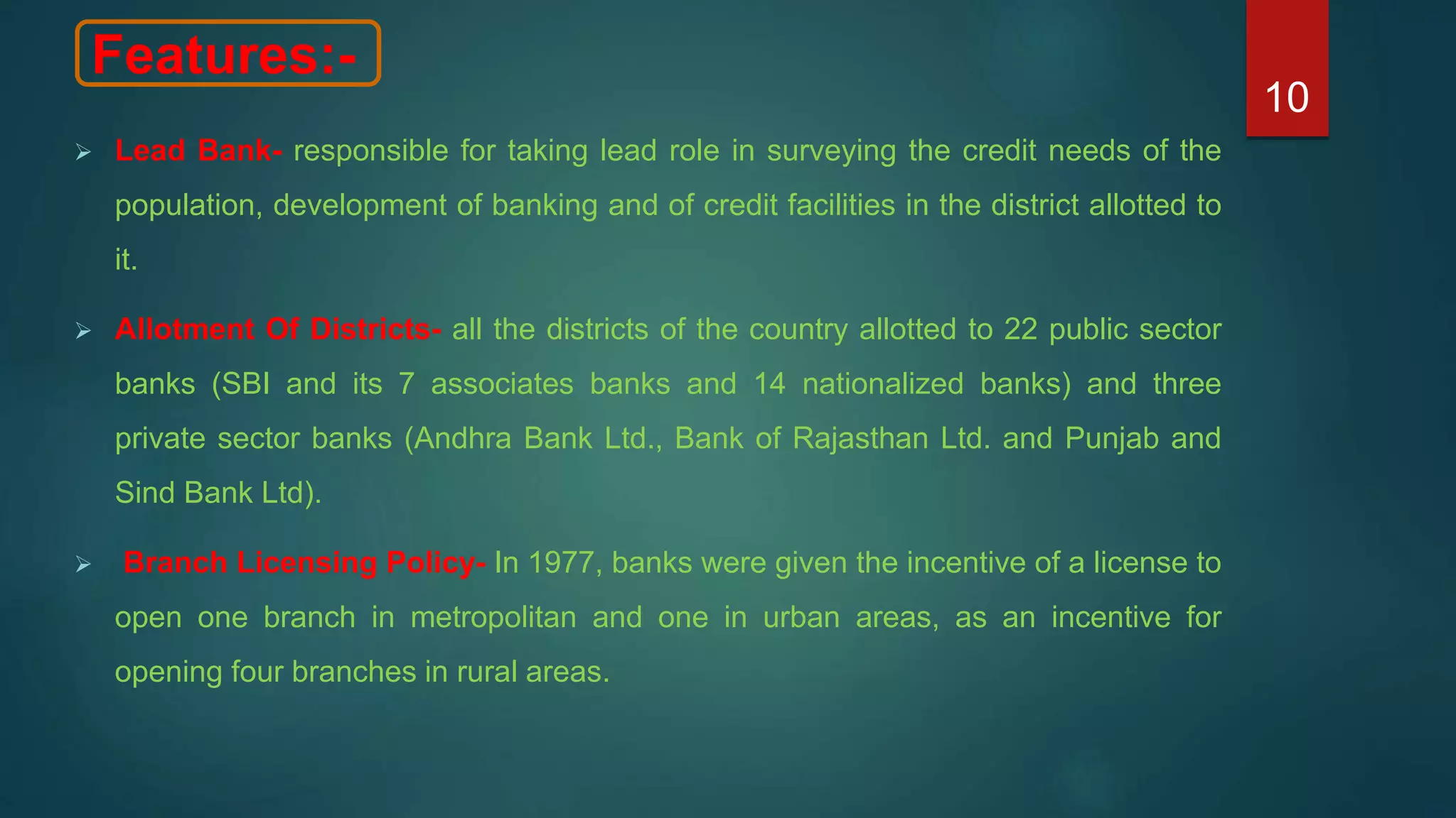 Nationalization of banks | PPTX