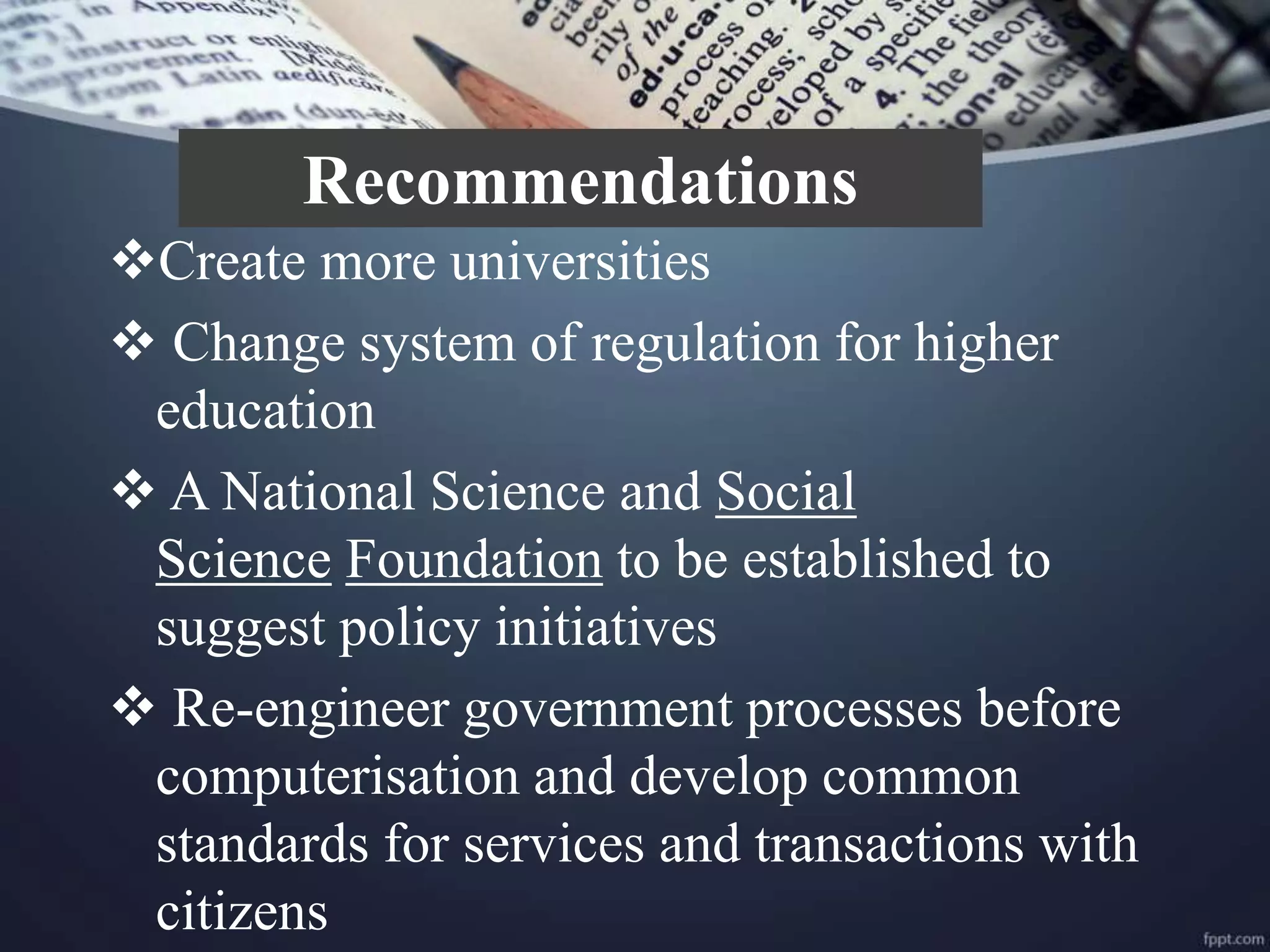 National knowledge Commission | PPTX