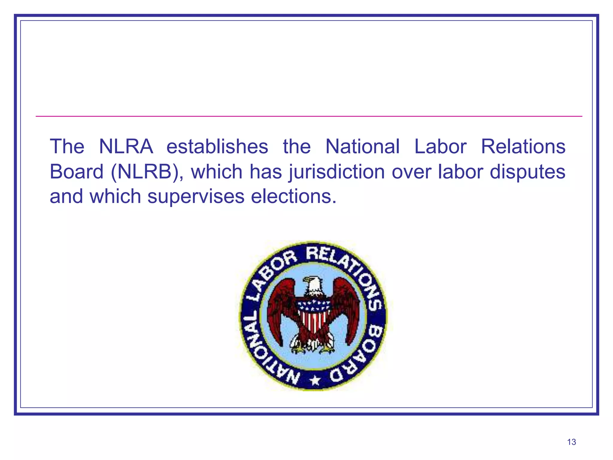 National Labor Relations Act | PPT