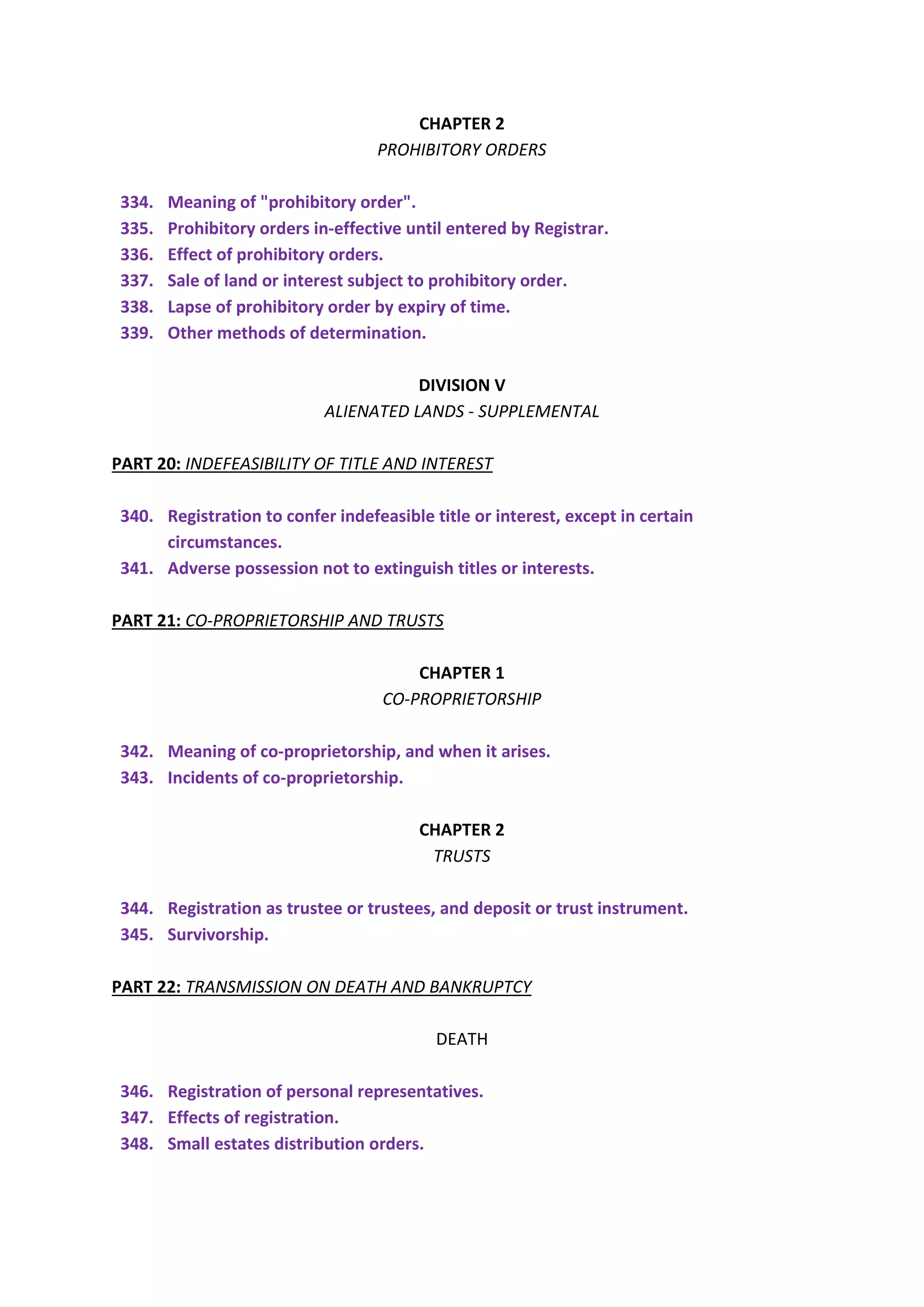 National land code 1965 | PDF