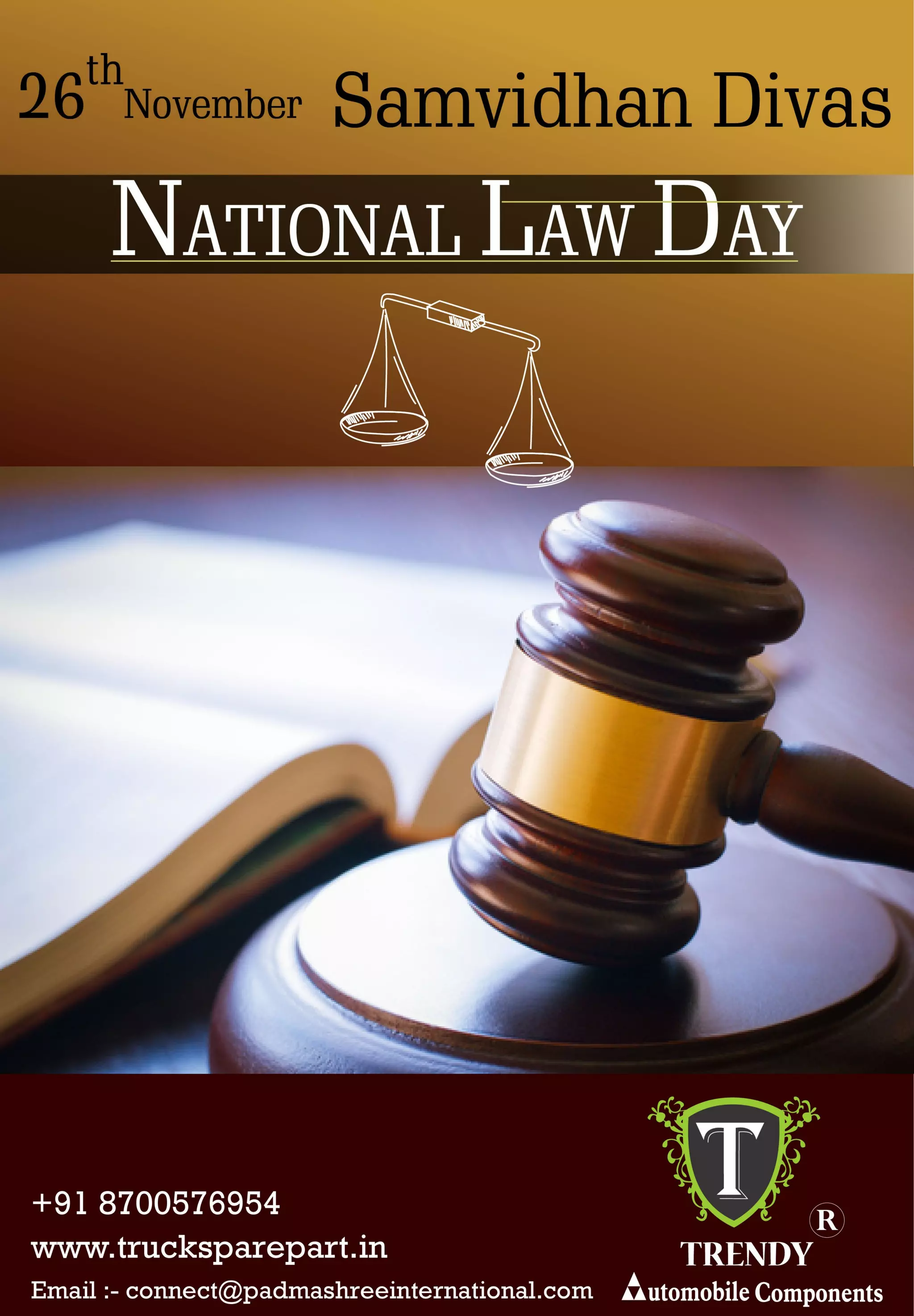 TRENDY wishes you Samvidhan Divas (NATIONAL LAW DAY) | PDF