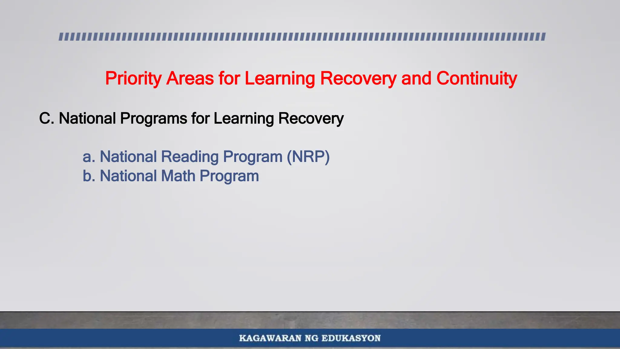 National Learning Recovery Plan by ASec. G.H. Ambat.pptx