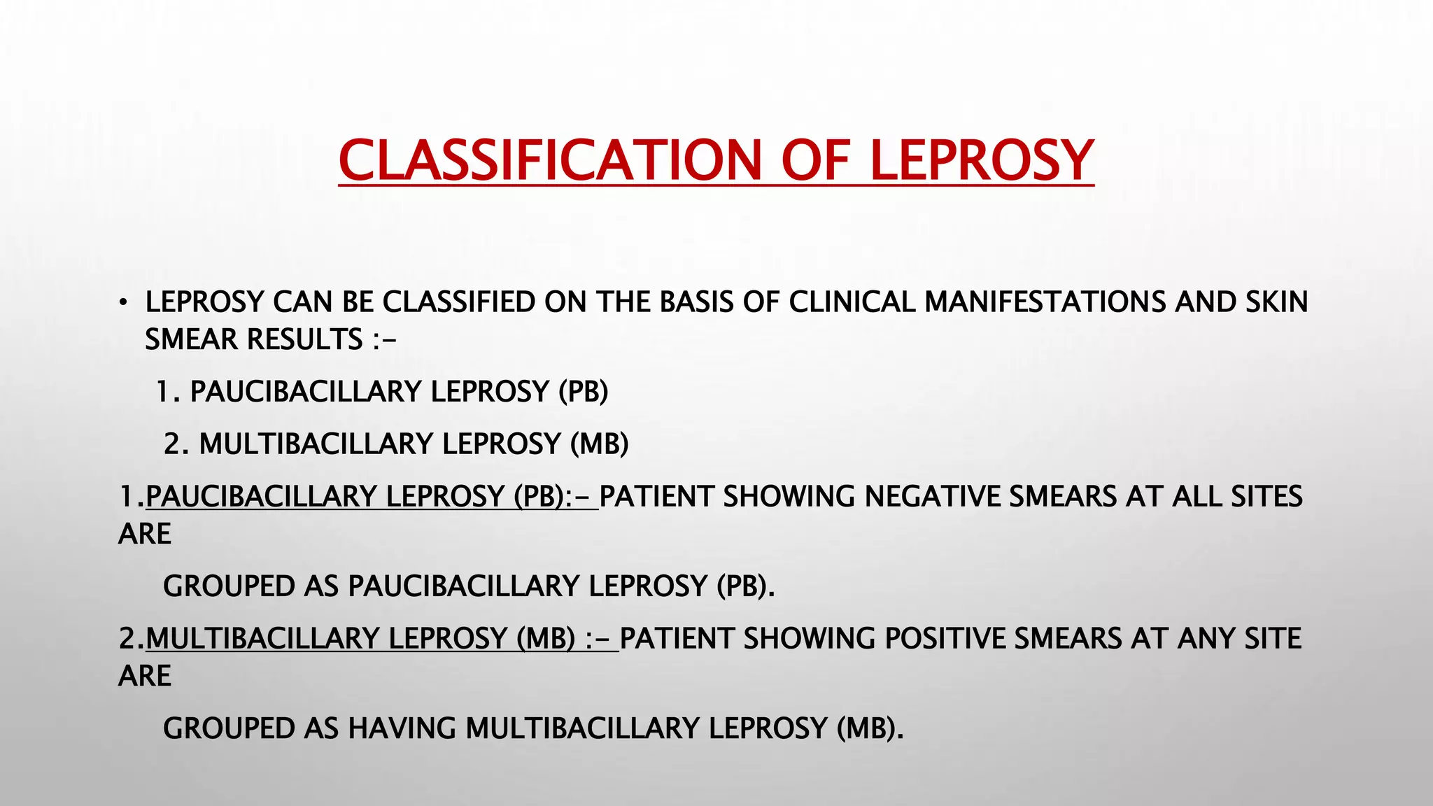 National leprosy eradication program CHN | PPTX