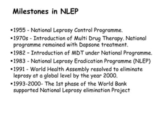 National leprosy eradication programme | PPTX