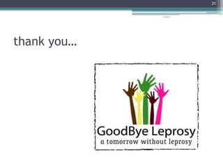 National leprosy eradication programme (nlep) | PPTX