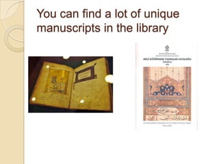 Turkish National library | PPTX