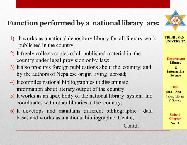 National library of Nepal | PPT