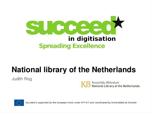 National library of the netherlands judith rog