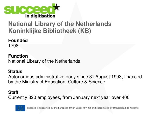 National library of the netherlands judith rog