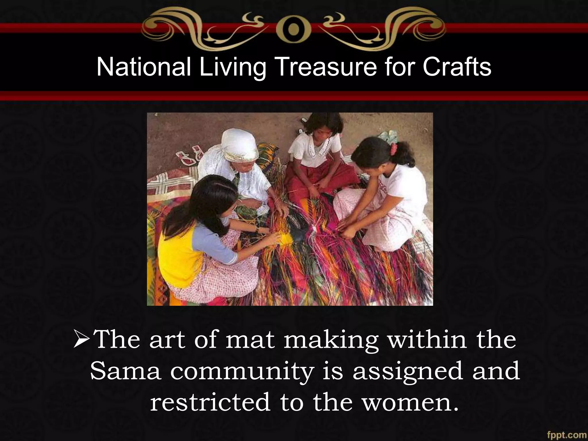 Philippine National Living Treasure for Crafts | PPTX