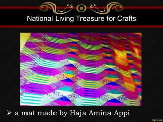 Philippine National Living Treasure for Crafts | PPTX