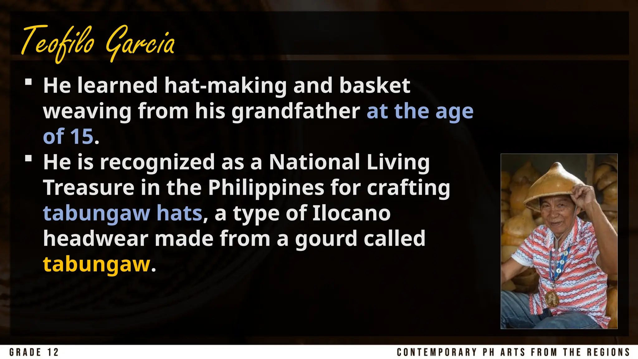 National Living Treasures of the Philippines | PPTX