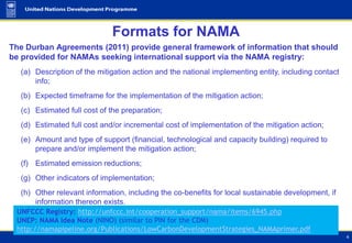 Nationally Appropriate Mitigation Actions (NAMA) | PPTX | Environment ...