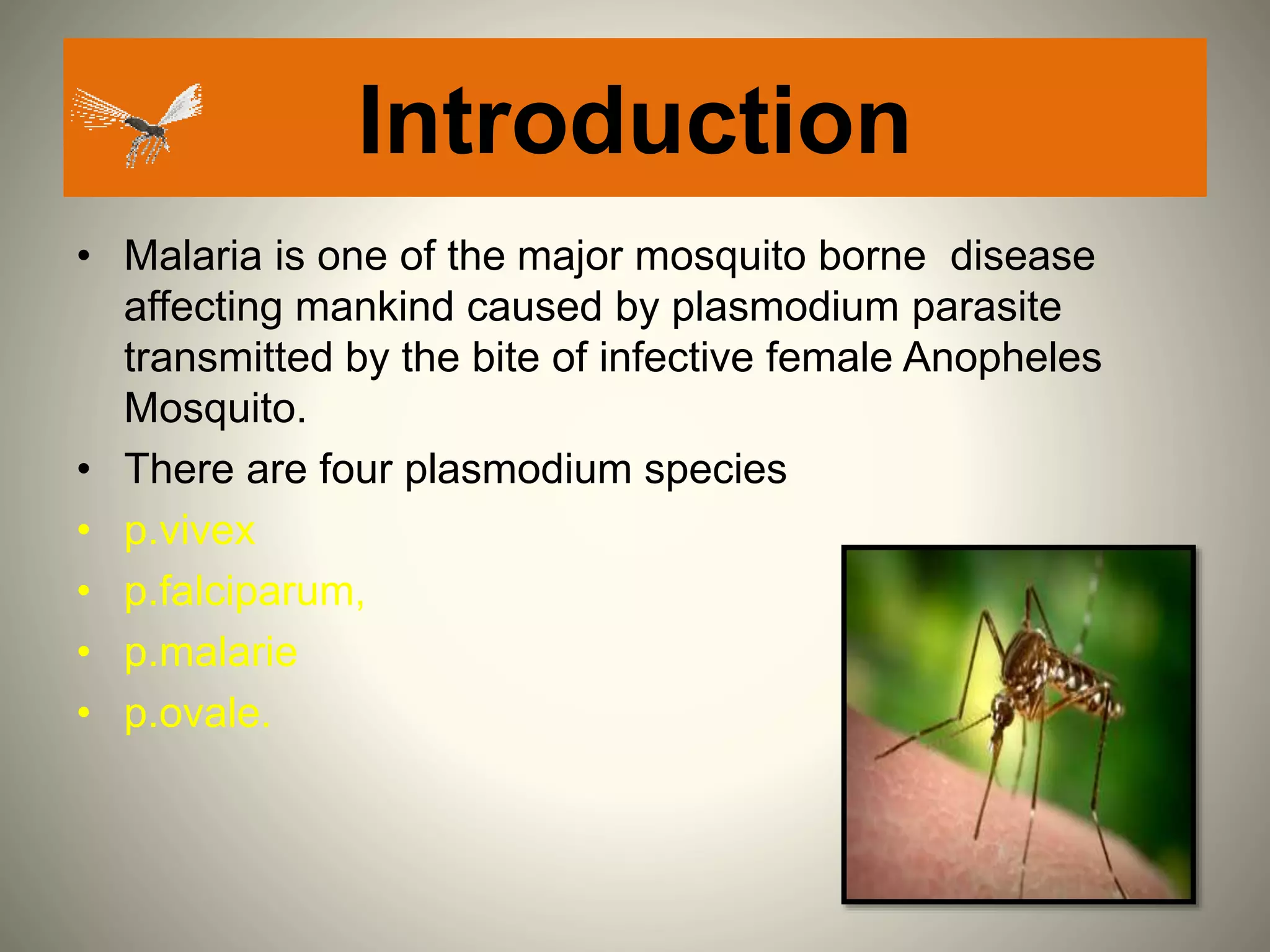 National malaria control programe | PPTX