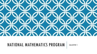 National mathematics program WEEK1 - Copy.pptx