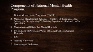 National mental health program | PPTX