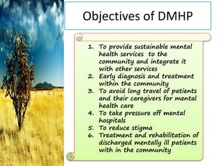 National mental health program | PPTX