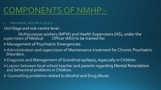 NATIONAL MENTAL HEALTH PROGRAMME(NMHP),BHUBANESWAR | PPT