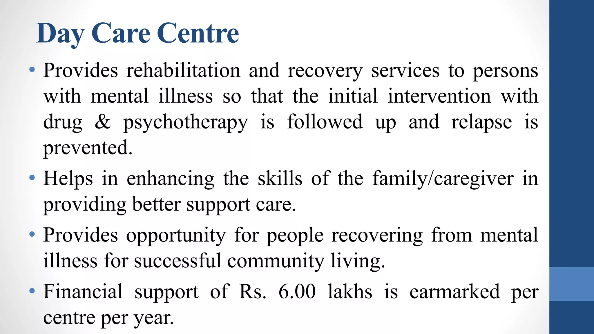 National mental health program (NMHP) | PPTX