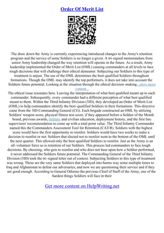 National Merit Essay | PDF