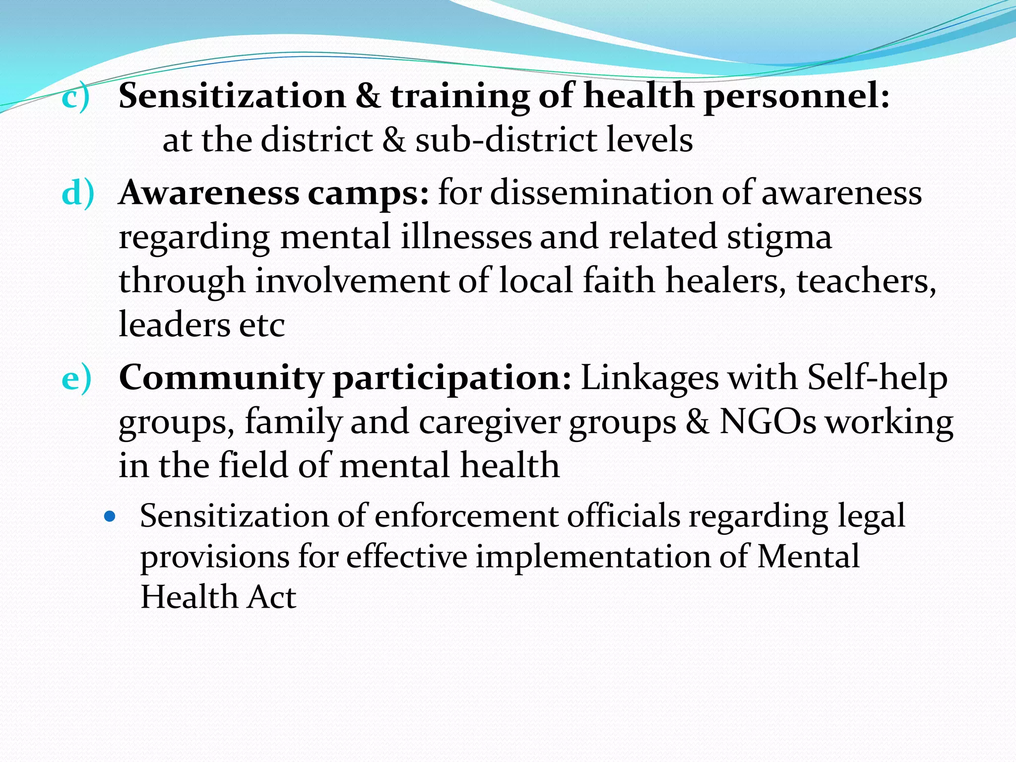 National Mental Health Programme by SuShodh Edutech | PDF
