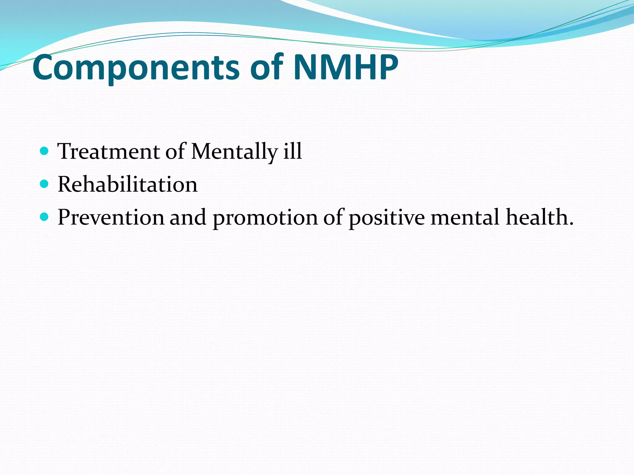 National Mental Health Programme by SuShodh Edutech | PDF