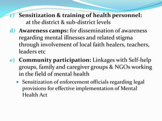 National Mental Health Programme by SuShodh Edutech | PDF