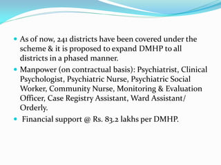 National Mental Health Programme by SuShodh Edutech | PDF