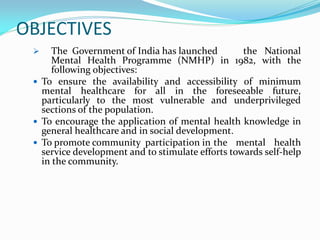 National Mental Health Programme by SuShodh Edutech | PPT